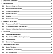 RFP questions to ask software vendor | free template and cover letter