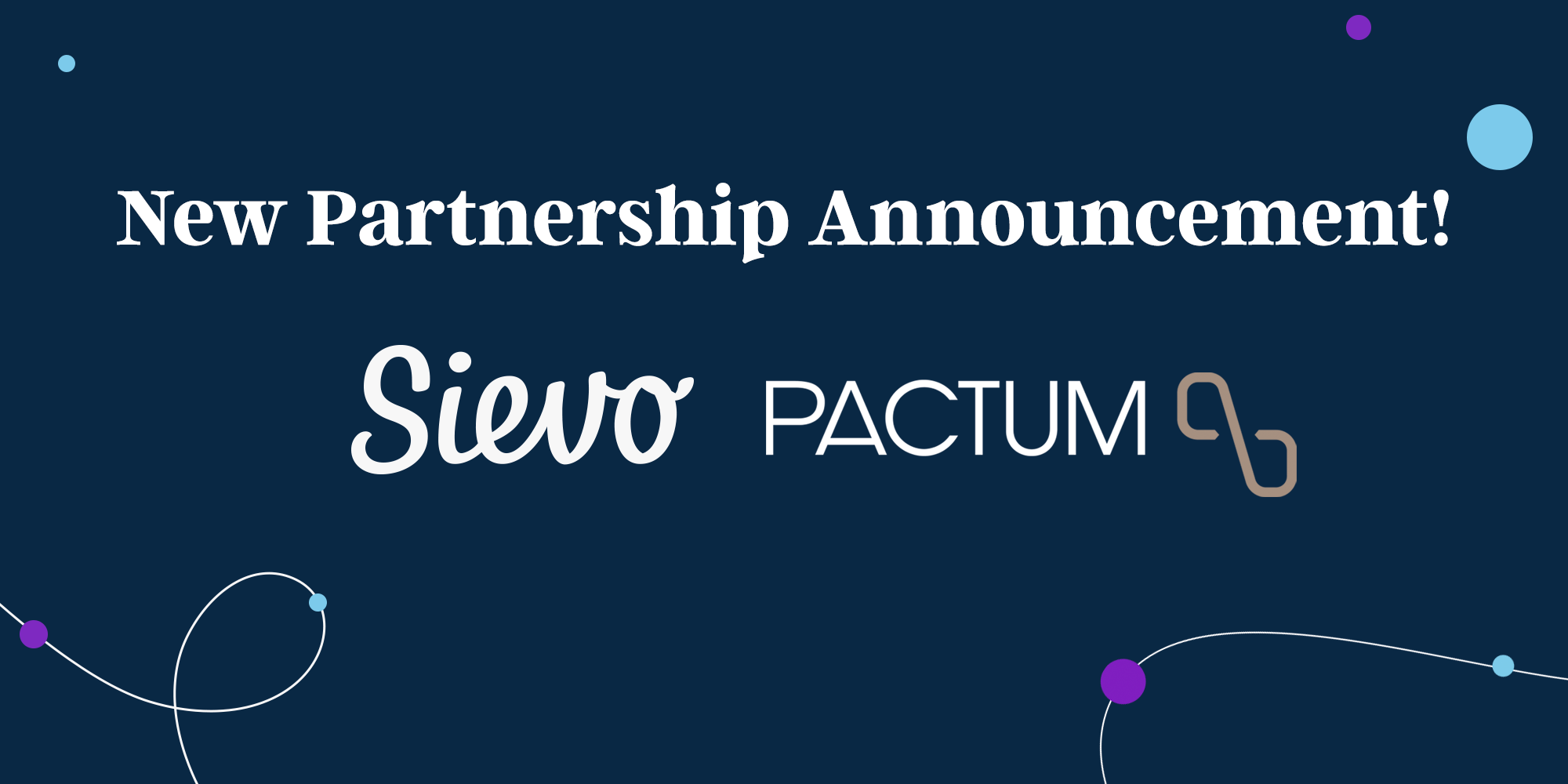 Sievo partners with Pactum: Procurement Analytics meets Autonomous ...